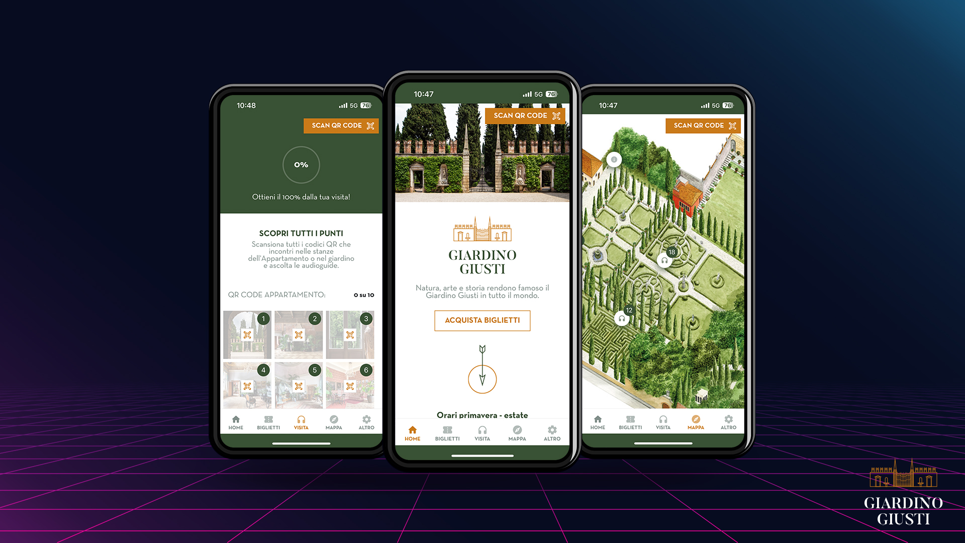 Giardino Giusti App - Melazeta srl